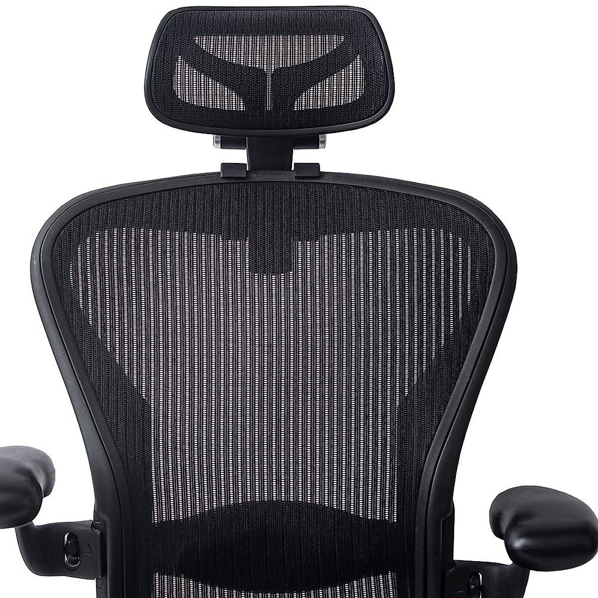 New Headrest for Herman Miller Classic and Remastered Aeron Office Chair Black/Graphite Headrest Only - Chair Not Included (for Classic Aeron)