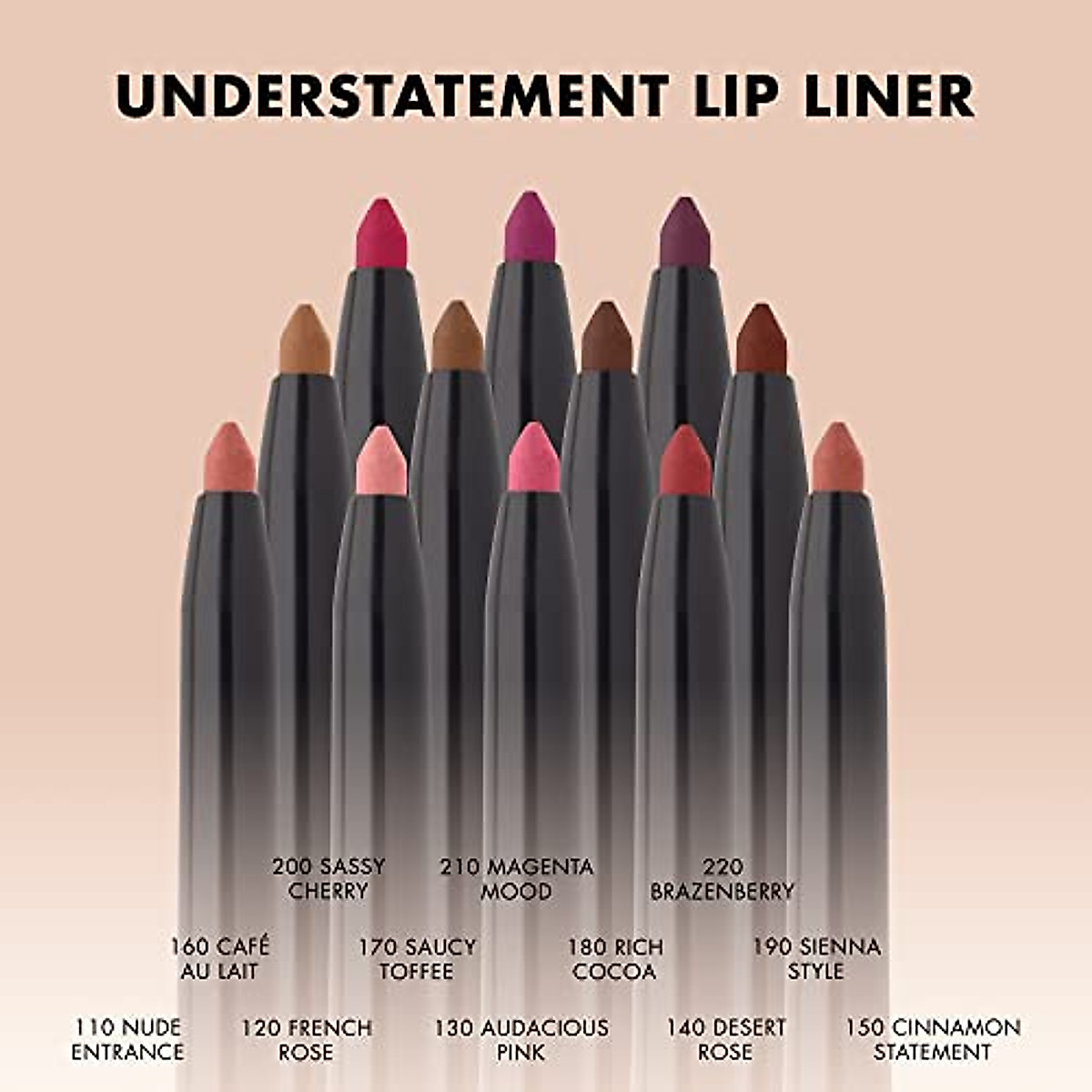 Milani Understatement Lipliner Pencil - Highly Pigmented Retractable Soft Lip Liner Pencil, Easy to Use Lip Makeup