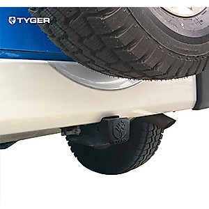 TYGER Towing Combo: 2inch Receiver Hitch & Wiring Harness & Hitch Cover Fits 2007-2018 Wrangler JK 2Dr & 4Dr (Exclude 2018 JL Models)