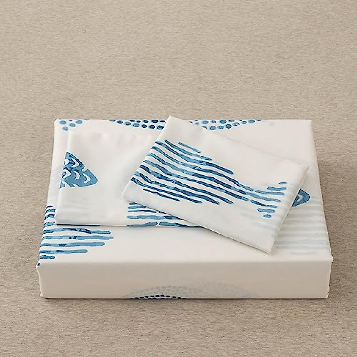 Kawaii Duvet Cover King Size, 3 Pieces Soft Lightweight Microfiber Duvet Cover Set, Tropical Hawaiian Bedding Comforter Cover Set with Zipper Ties, 1 Duvet Cover and 2 Pillowcases, No Comforter