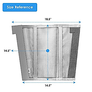 TrustBreech-Made in USA Mesh Fly Boots for Horse Breathable Plastic Mesh Horse Leggins (Pink, Large)