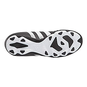 adidas Firm Ground Predator Freak .4 Soccer Shoe (boys) Black/White/Black 6 Big Kid