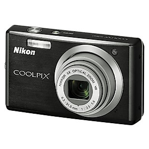 Nikon Coolpix S560 10MP Digital Camera with 5x Optical Vibration Reduction (VR) Zoom with 2.7 inch LCD (Graphite Black)