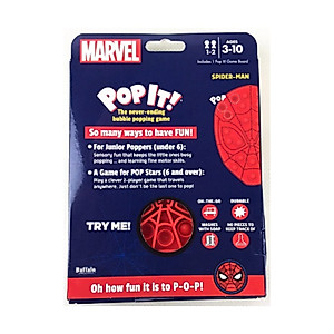 Buffalo Games - Pop It! - Marvel - Spider Man