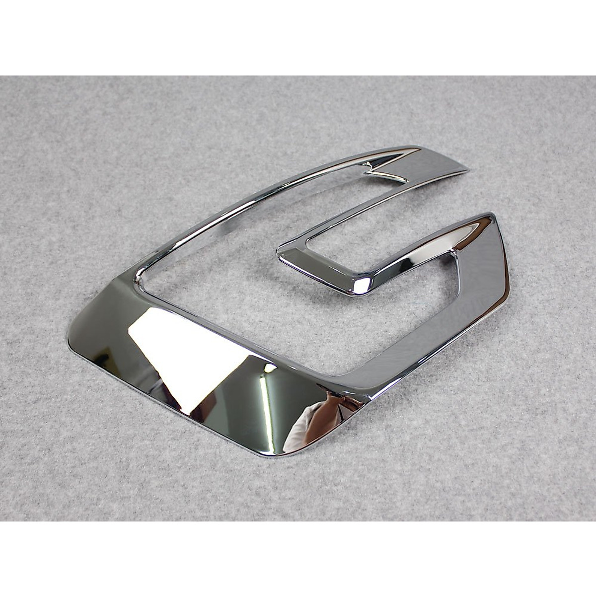 ABS Chrome Car Front Fog Light Lamp Cover Trim Trims Fit For Ford Explorer 2015 2016 2017