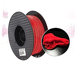 Baluue 3D Printers Impresora 3D Mm for Effective Pla Filament Material Red Silk Printer Widely Professional Shiny DIY Environmental Printing - Spool D Changing 3D Printers Impresora 3D