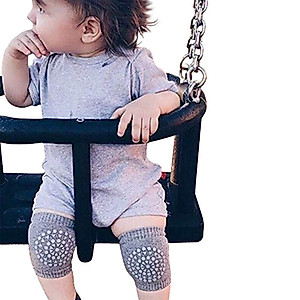 HoFire Baby Knee Pads, 5 Pairs Baby Crawling Anti-Slip Knee Pads,Unisex Baby Toddlers Elbow Kneepads Safety Protector Suitable for 0-36 Months