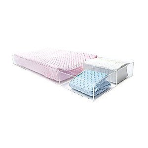 LELLOBABY - 6 mm Thick Deluxe Edition Acrylic Baby Removable Diaper Changing Tray Plus+