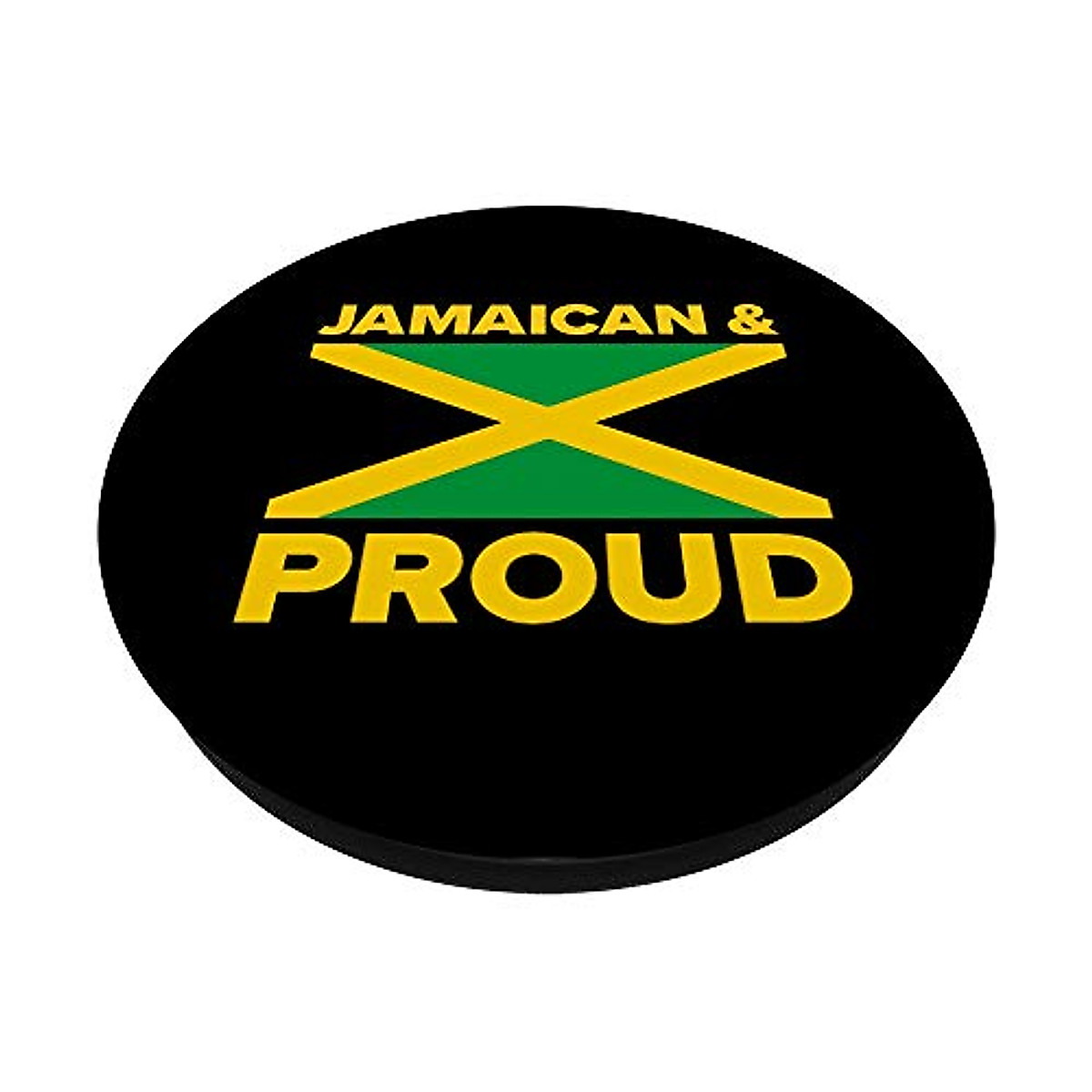 Proud Jamaican Flag Jamaica Rasta PopSockets PopGrip: Swappable Grip for Phones & Tablets