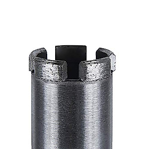 Delta Diamond Cougar HD 1 3/8-inch Supreme Concrete Diamond Core Bit, 5/8"-11 Threaded Arbor, Wet Drilling Reinforced Concrete with Rebar (1 3/8")