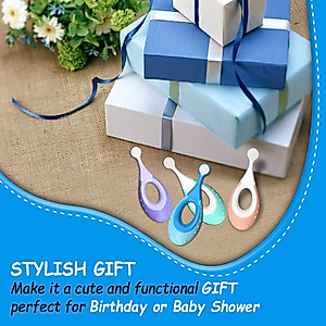 Ecovona Baby Toothbrush & Toddler Toothbrush for Age 0-2 Years Old | Extra Soft Bristle for Baby Teeth & Infant Gums | BPA-Free, Easy-Grip Finger Handle & Teething Pad | Dentist Recommended | 4-Pack