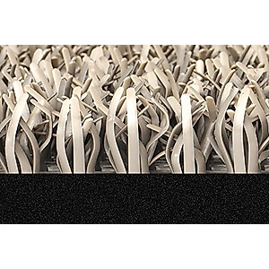 CLEAN MACHINE 10376918 Astroturf Dirt Trapper Doormat, 22.25" x 35.25", Omega Earth Taupe