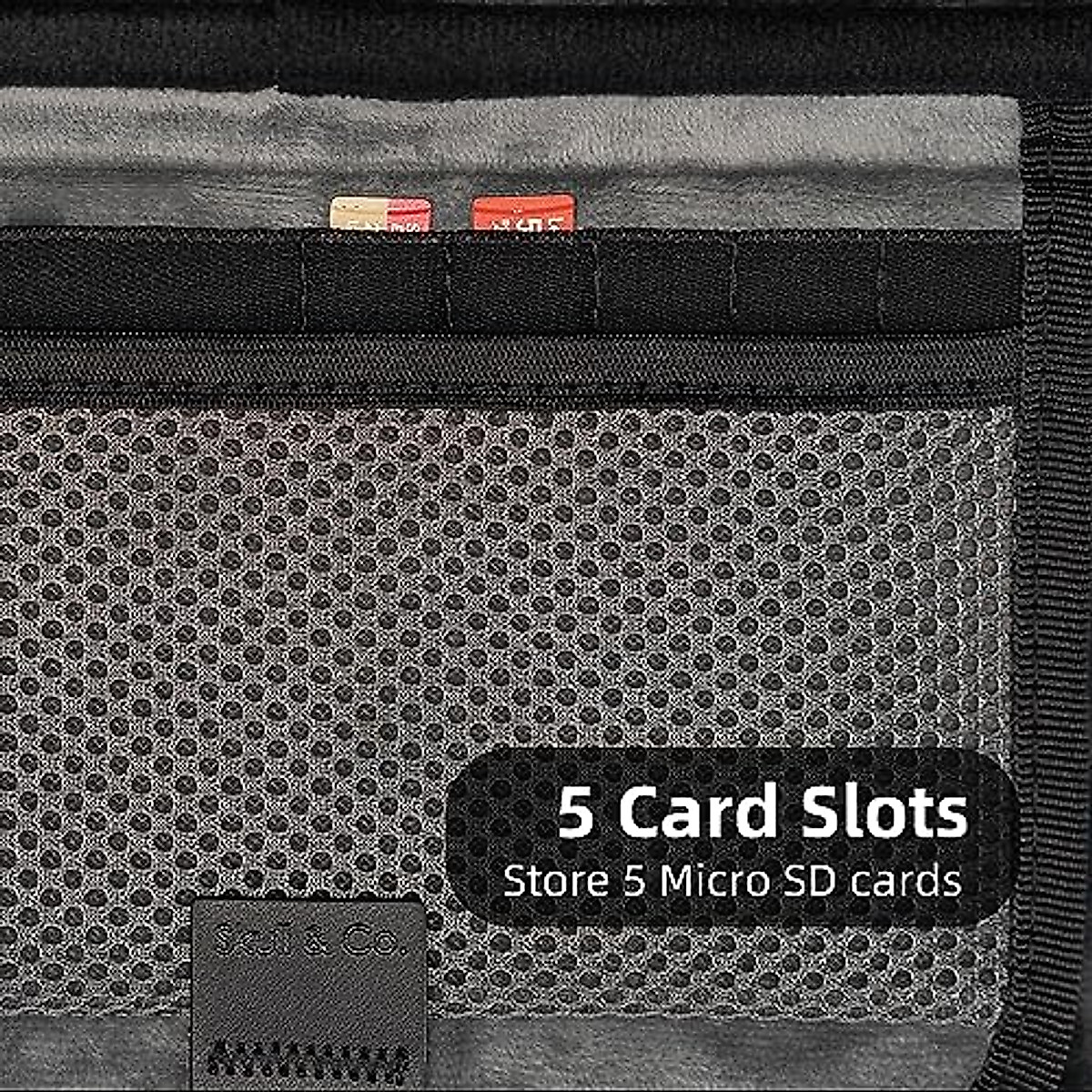 Skull & Co. EDC Case: Slim Carrying Case for ROG ALLY- Black