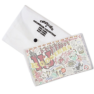 Catstudio Dish Towel, Indiana University Hoosiers Hand Towel - Collegiate Kitchen Towel for Indiana Fans for Graduation, Game Day, Students & Alums