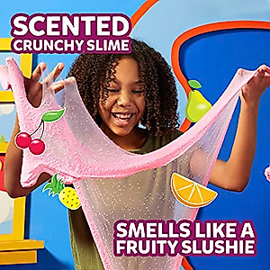 Elmer's Gue Premade Slime, Variety Pack, Includes Clear Slime, Scented Slime, Glitter Slime, 4 Count