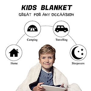 Anime Blanket for Adults Throw Blanket for Kids Ultra Soft Throw Blankets Flannel Blankets Printed Toddler Bed Blankets Weighted Blankets for Adults All Season 50"X 40"