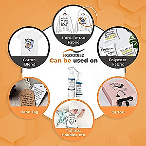 NGOODIEZ Sublimation Coating Spray for All Fabric, Including 100% Cotton, Polyester, T-shirts, Canva Coating Liquid- Quick Dry Formula, High Gloss Finished, 1 Step Process, Super Adhesion, 100ml