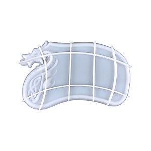 Dragon Head Shaped Resin Tray Molds,Jewelry Tray Silicone Mold for Epoxy Resin,Fruit Plate Resin Casting Mold