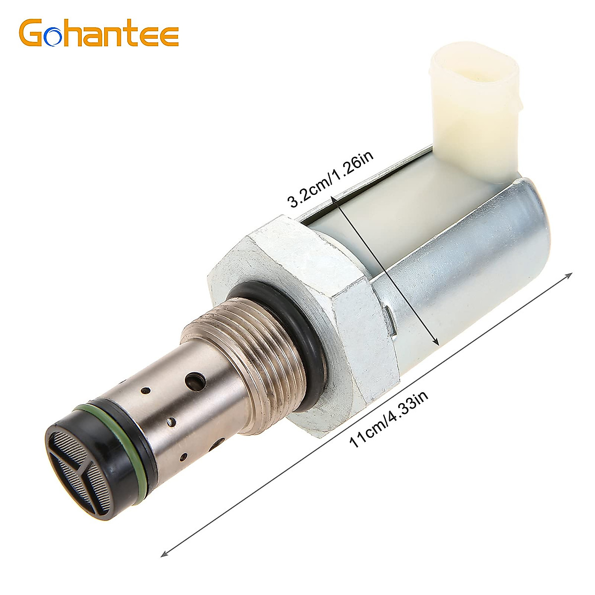 Injector Pressure Regulator Valve 6.0 Powerstroke IPR＆ICP Replacement for 2003-2010 Ford Super Duty F250 F350 F450 F550 E350 E450 Excursion 6.0L Diesel Turbocharged Replaces CM5126 AP63417 5C3Z9C968CA