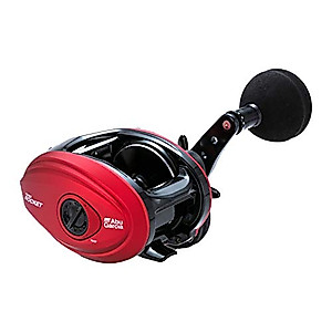 Abu Garcia Revo Toro Rocket LP Reell, Size 60LP Fishing Reel, Right Handle Position, Red