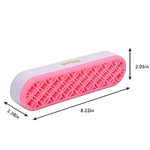 mcyiqihai ONOW Silicon Sew Store Organizers Cosmetic Storage Box& Desktop Storage Box for Stash and Store (Pink)