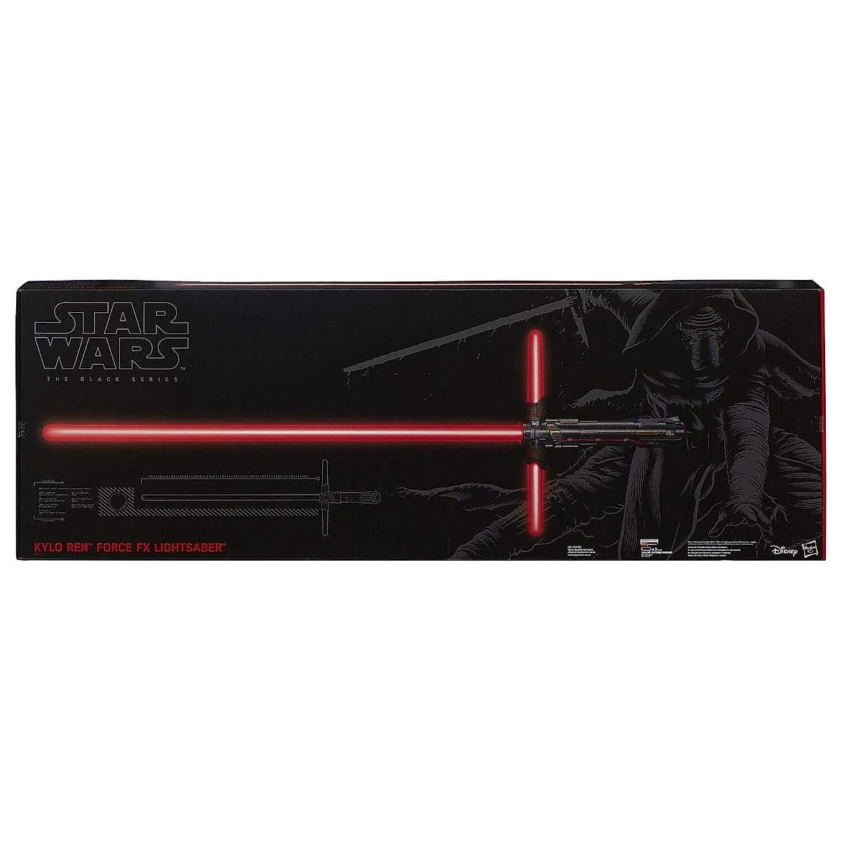 Star Wars The Black Series Kylo Ren Force FX Deluxe Lightsaber