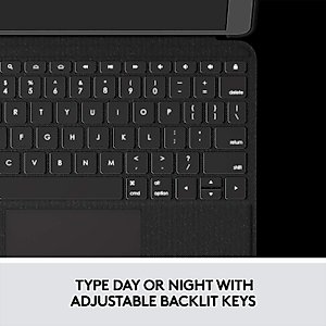 Logitech Folio Touch iPad Keyboard Case with Trackpad and Smart Connector for iPad Air (4th Generation) – Graphite Apple Exclusive