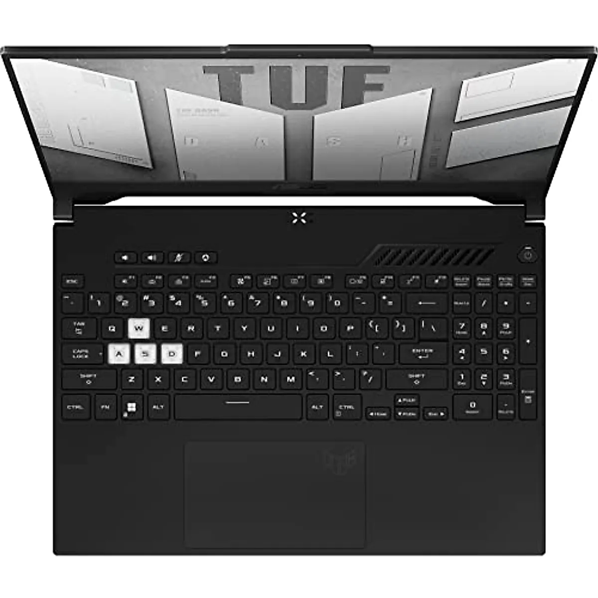 ASUS 2022 TUF Dash 15.6" 144 Hz FHD Gaming Laptop 10-Core Intel i7-12650H 32GB DDR4 1TB NVMe SSD NVIDIA GeForce RTX3070 8GB GDDR6 WiFi AX HDMI RJ45 Thunderbolt4 Backlit KB Windows 11 Home w/ RE USB