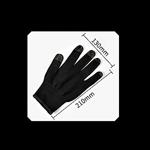 LICHIFIT Touch Screen Gaming Gloves Non-Slip Sweat-Proof Touch Finger Thumb Sleeve for PUBG Mobile Phone Game