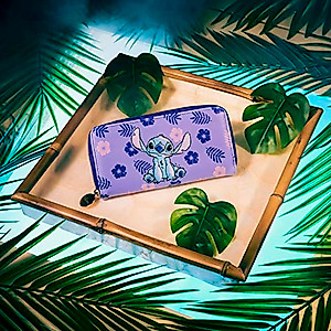 Disney Women's Zippered, Purple, Taille Unique