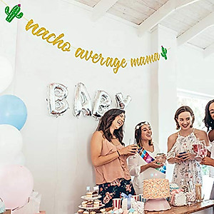 Kitticcino Baby Shower Decorations Kits Mexican fiesta Gender Reveal Party Supplies Cinco De Mayo Mom to be Sash Banner Set Taco bout a baby themed party Mom to be Satin Sash Photo Props 2PCS