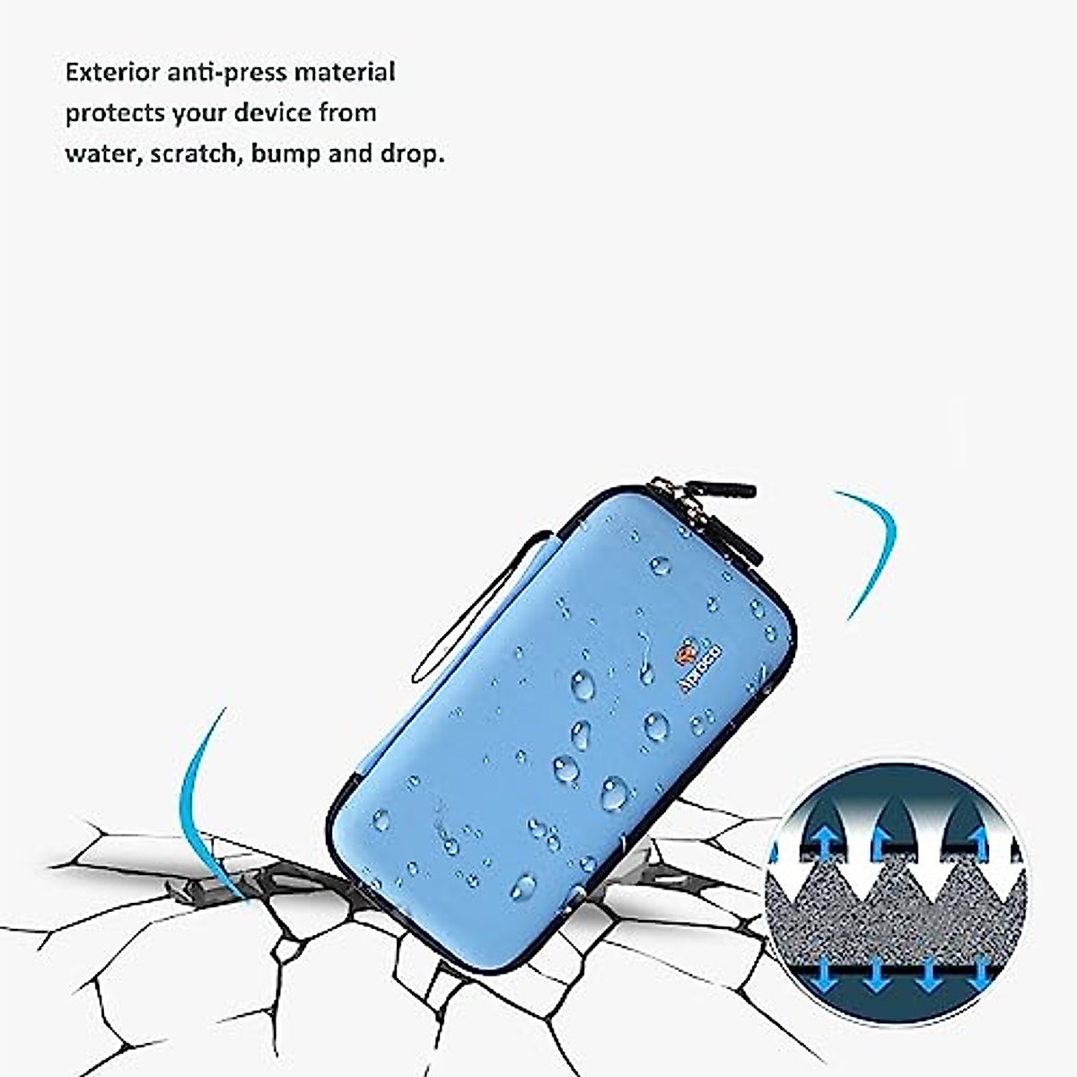 Aproca Hard Storage Carrying Case, for Texas Instruments TI-Nspire CX II CAS Color Graphing Calculator