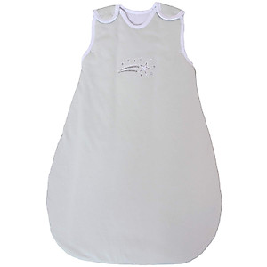 Very Warm Baby Sleeping Bag, Sage Green, 2.5 Togs Winter Model Quilted and Double Layered (Small (3-11 mos))