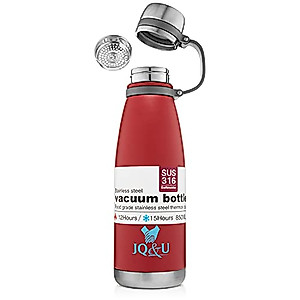 850ml –insulated water bottle –hydro flask sport water bottle for running and gym –insulated straw water bottle with straw with non- slip sweet proof design for hot and cold