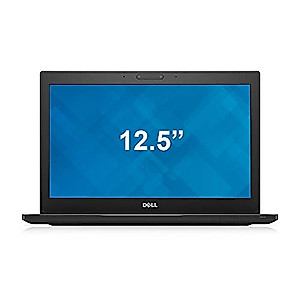 Dell Latitude 7280 Intel Core i7-6600U X2 2.6GHz 8GB 256GB SSD 12.5", Black (Certified Refurbished)