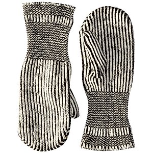 Fox River Chopper Medium-Weight Mitten Liner, Black/White, Large