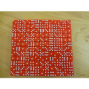 200 Red Dice Small Mini - 8MM