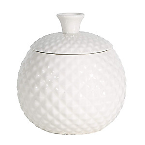 Fruit Fly Jar Trap for Kitchens - Decorative, Effective, Kid and Pet Friendly (White)