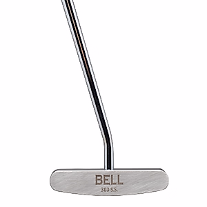 Bell SS-400 Side-Saddle Golf Putter + Winn Two-Piece Grip (Right, 46)