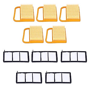 Silicone Air Filter Kit Replacement Parts Accessory for Garden Tools Fit for Stihl TS410 TS420 TS420