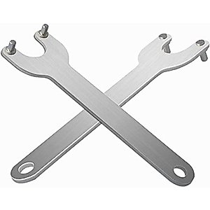 Angle Grinder Spanner Wrench for Compatible with Dewalt Bosch Black & Decker Ryobi Replacement Parts 224399-1 193465-4 224568-4(2 PCS)