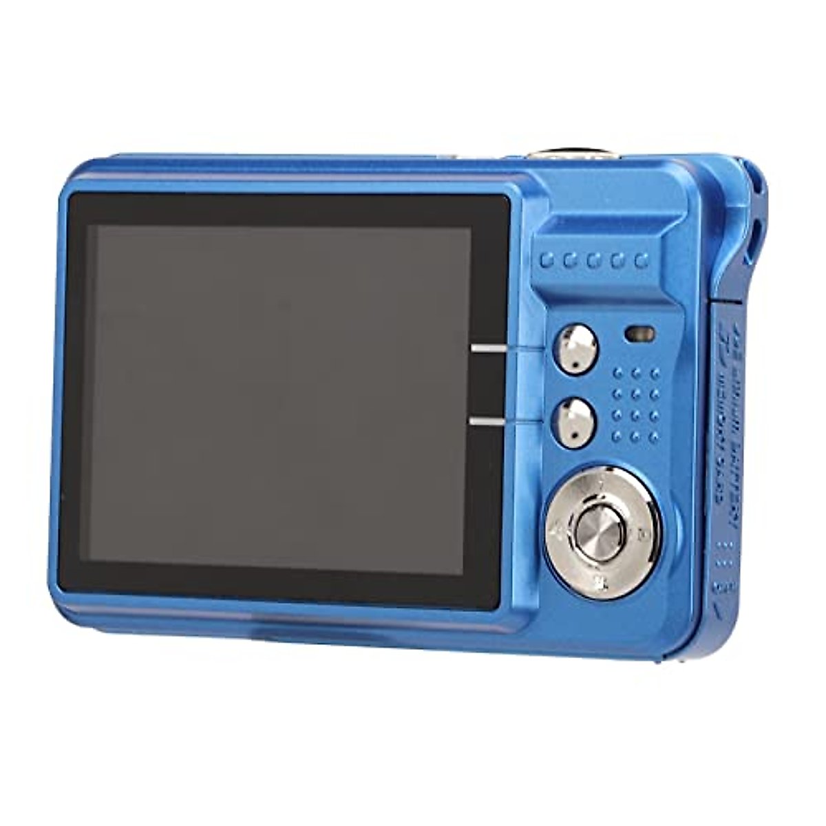 Digital Camera 4K Vlogging Camera 2.7inch LCD Display 8X Zoom Anti Shake Vlogging Camera CMOS 5MP Processor (Blue)