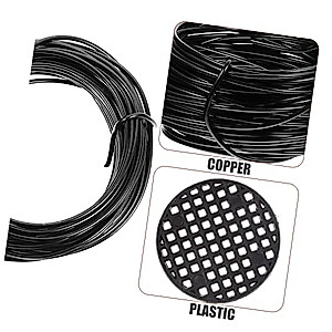 EXCEART 2 Sets Aluminum Wire Set DIY Kits Green Wire Hand Molding Kit Green Suits Weaving Kit Greenery Gardening Supplies Plants Support Wire Plants Support Rack Metal Green Plants Copper