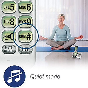 VTech CS6529-4B 4-Handset DECT 6.0 Cordless Phone with Answering System and Caller ID, Expandable up to 5 Handsets, Wall-Mountable, Blue/Green/Red/Silver