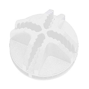 20 Pcs Wire Grid Cube Plastic Connectors for Modular Closet Storage Organizer and Wire Grid Cube Storage Shelving - White