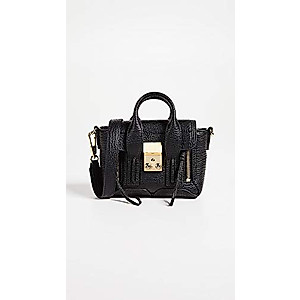 3.1 Phillip Lim Women's Pashli Nano Satchel, Black, One Size