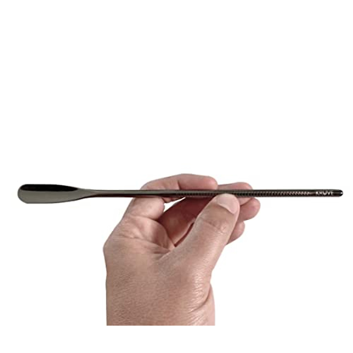 KRUVE Coffee Brew Stick, Use To Agitate Grounds During The Brew Process When Making Pour Over, French Press Or Other Brew Method, 8.6 inch Stainless Steel (Black)