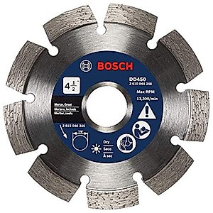BOSCH DD450 5 In. Premium Segmented Tuckpointing Blade