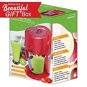 Brentwood TS-1425R Frozen Drink Machine, 45 Watt, Red