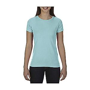 Comfort Colors Women's Short Sleeve Tee, Style G3333, Chalky Mint, XX-Large